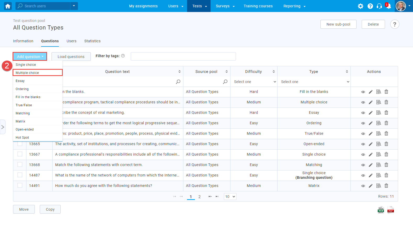 How to create branching questions | YouTestMe