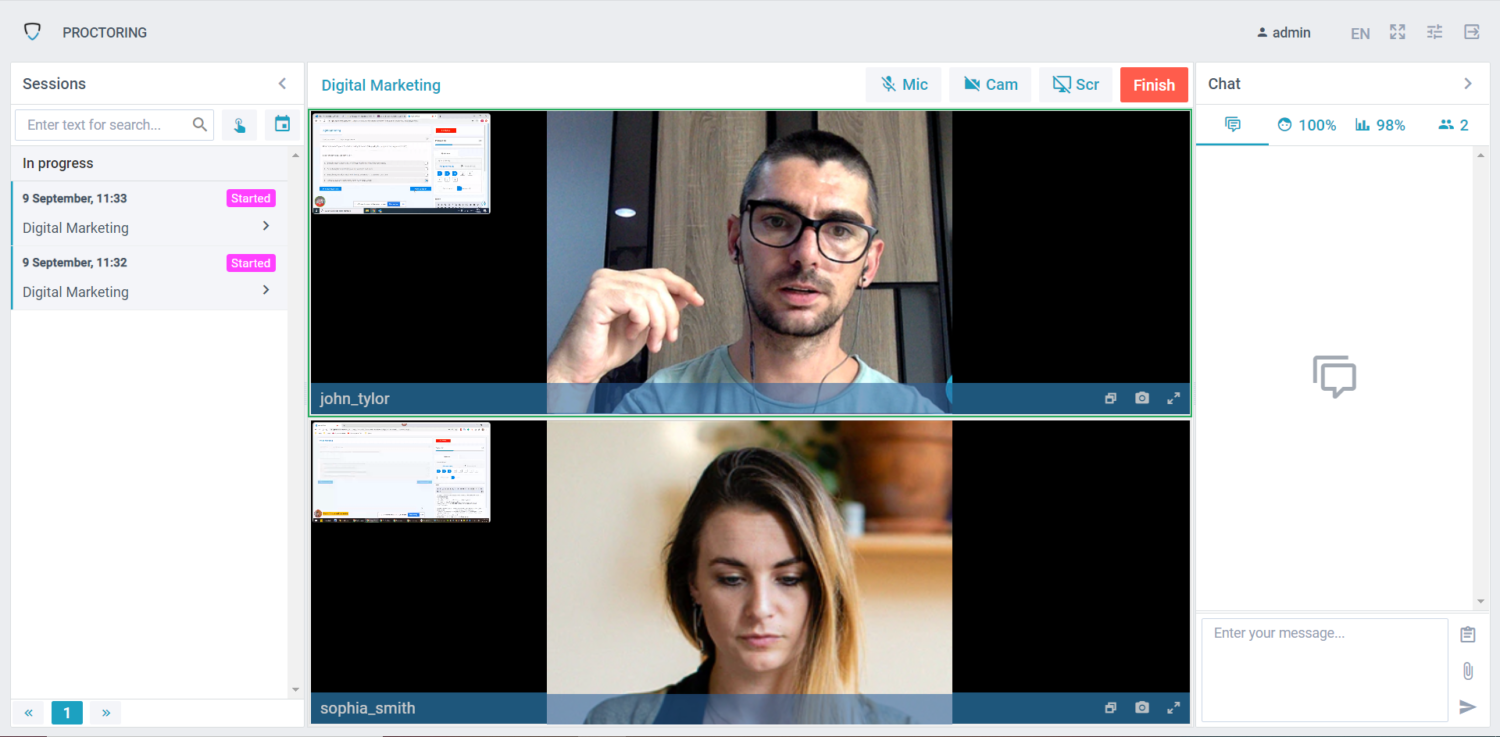 Security Mechanisms and Online Proctoring | YouTestMe