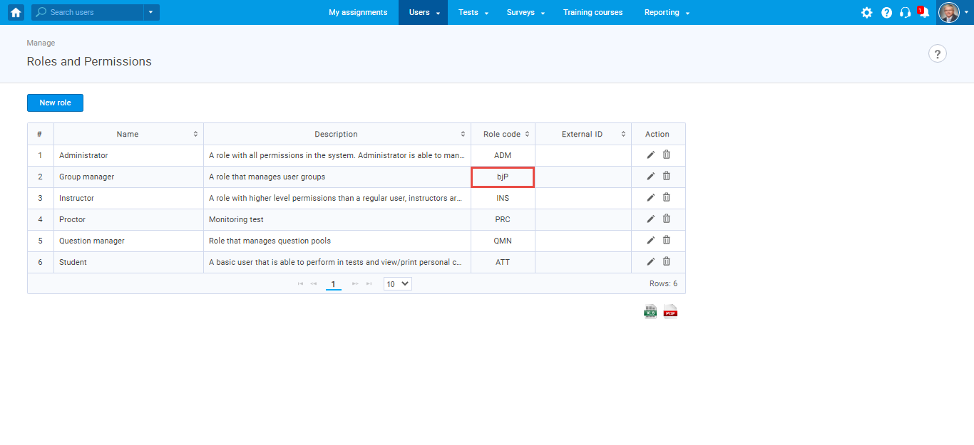 How to create a group manager security role – YouTestMe