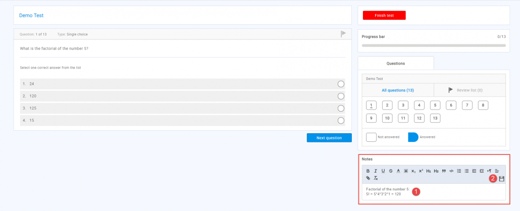 How to use notes during the test-taking process | YouTestMe