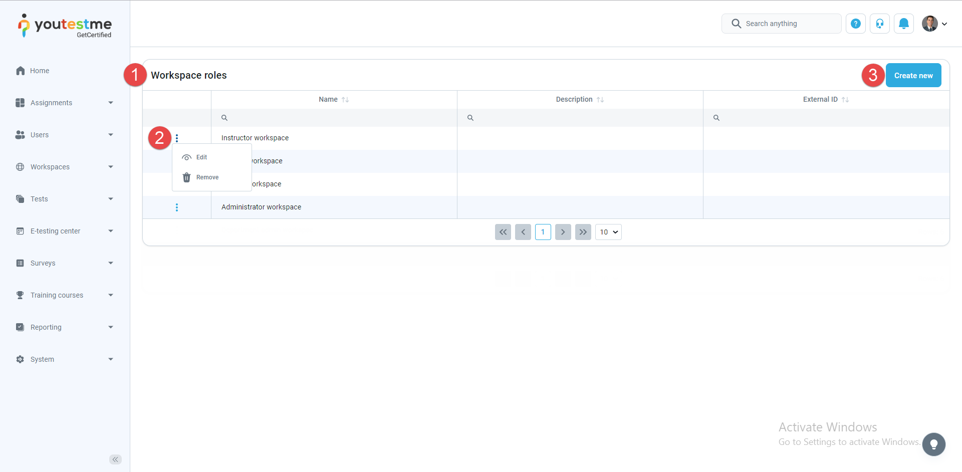 How to organize workspaces | YouTestMe