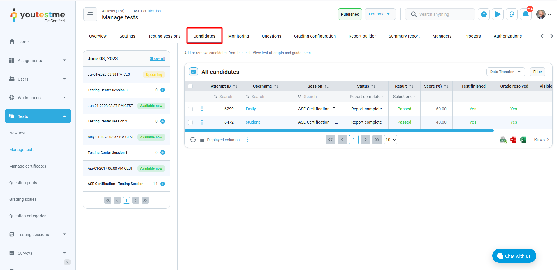 Test Result Verification Process - YouTestMe